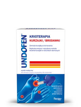 Undofen® KRIOTERAPIA - skuteczny produkt na kurzajki i brodawki